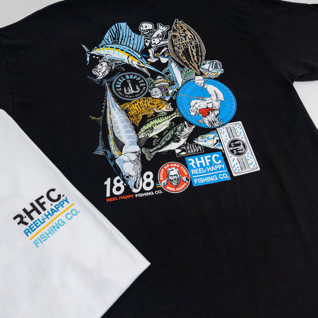 Freshwater & Saltwater Fishing Tees – Reel Happy Co