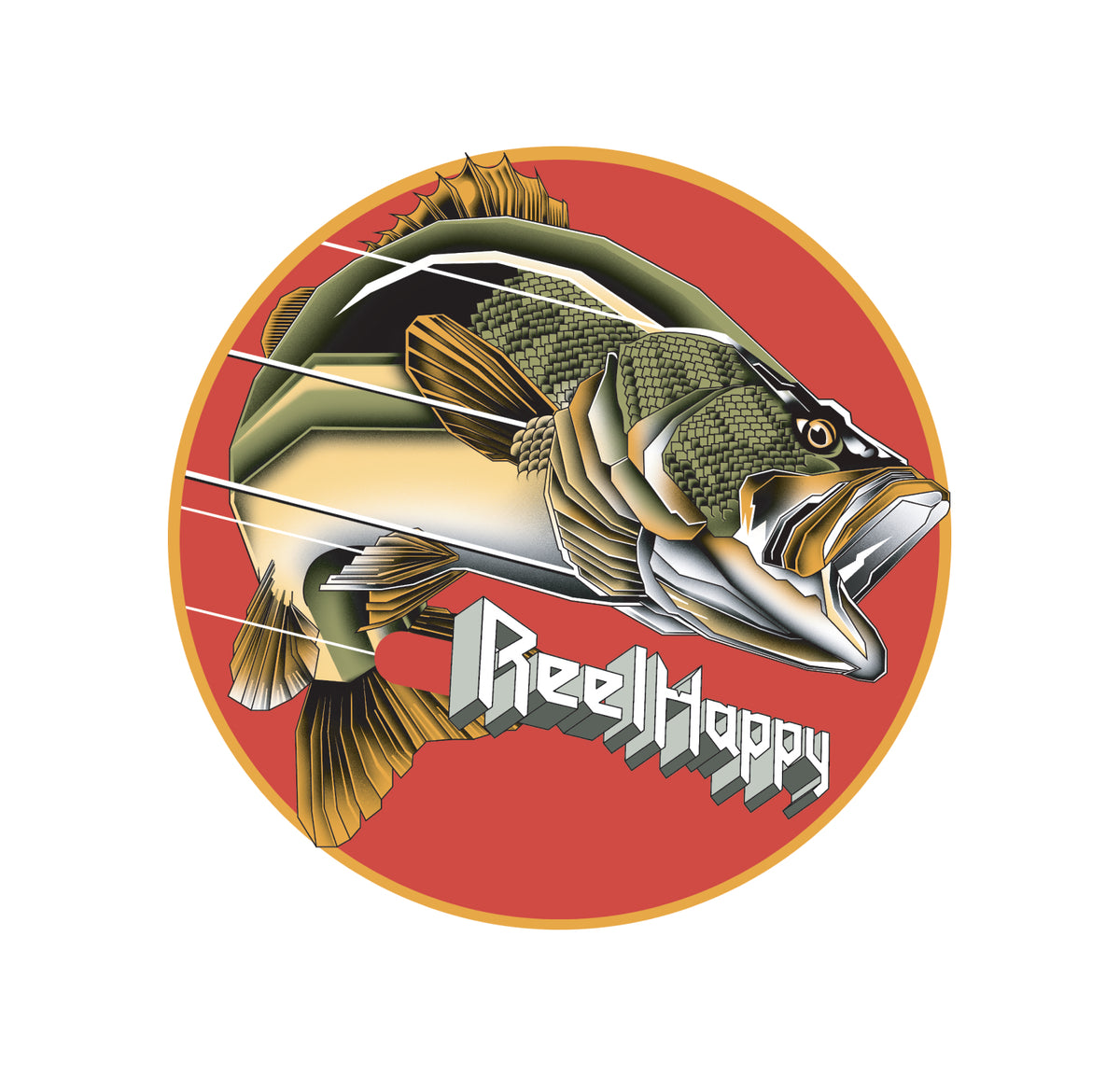 Vengeance Sticker – Reel Happy Co